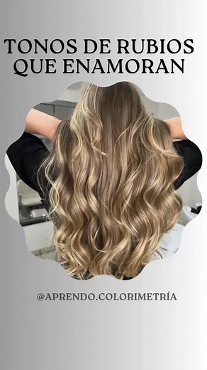 🌈💜Tonos Rubios en Tendencias en Colorimetría Capilar.🌈💜