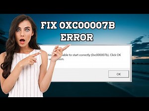 Fix 0xc00007b Error on Windows 10/11 💥 | Step-by-Step Repair Guide 🛠️