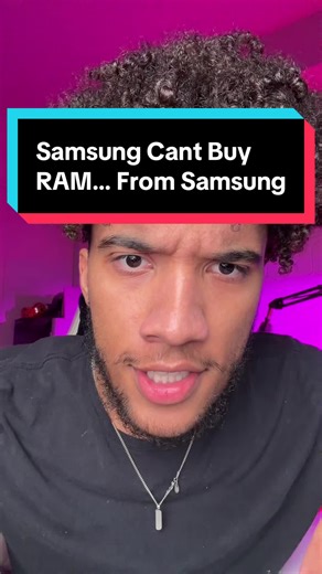 Samsung's RAM Crisis: Why Can't They Buy RAM from Themselves?