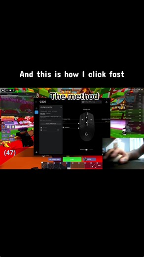 I still click like my first mouse button. It’s just that I use my side mouse button to click faster because almost everyone uses a auto clicker so it’s gonna be a big disadvantage if I don’t give myself. At least a triple click