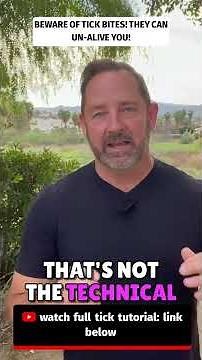 Tick Bites Can Be DEADLY ⚠️ Protect Yourself NOW #TickBites #TickPrevention #alphagalsyndrome