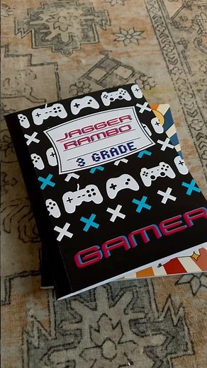 DIY Custom Composition Book Covers | Easy Back-to-School Craft Using Canva