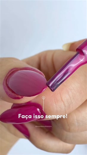 Thaiana Melo | Unhas Naturais | Faça isso em todas as camadas, até no top coat! Esmalte “Leo mandou flores” ID 36BHZ1-WXD2 no mercado livre #esmaltes #omelhordabeleza... | Instagram