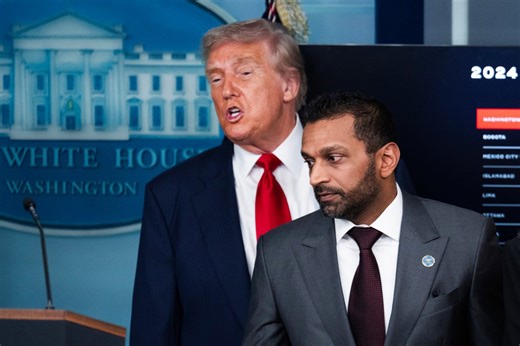 White House reacts to report of Trump considering Kash Patel's ousting