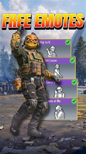 CODM giving 4 Emotes for FREE! 😃🔥 - Claim Now