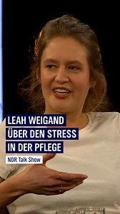5.9K views · 116 reactions | Anfang 2023 geht ihr Text "Ungepflegt" über die Schönheit und Missstände des Pflegeberufs im Netz viral. Jetzt ist die Krankenpflegerin und Poetry-Slammerin Leah Weigand zu Gast in der "NDR Talk Show" und plädiert dort für mehr Menschlichkeit in unserer Gesellschaft.  https://1.ard.de/NDR_Talk_Show_28_02 | NDR Fernsehen | Facebook