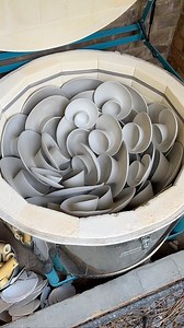 Time for another bisque firing — cowboy style 🙈🤷🏼‍♀️😎🤞 May the kiln gods be with me ❤️❤️❤️ Time to load my love kiln @rohdekiln — it’s just fantastic and I’m so happy with it! ❤️❤️❤️ One thing you might not have known about me is that this very kiln, the one I bought when stating my pottery business is actually the first kiln I ever used — honestly as a hobby ceramics who was part of a joint studio I haven’t even touched one before— so literally the first kiln I ever used was my own ❤️ I th