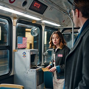 Poor Girl Pays Bus Fare For A Stranger, Not Knowing He Is Millionaire. On a Tuesday night in a big American city—the kind where buses hiss along the curb and neon diner lights flicker across the street—a young waitress counted her last coins, only wishing to go home. Her apron still smelled of grease, her legs ached, and she clenched a little more than three dollars in her fist. She wasn’t hoping for a miracle. She just needed the No. 14 bus to arrive on time. The bus stopped. She paid, took a s