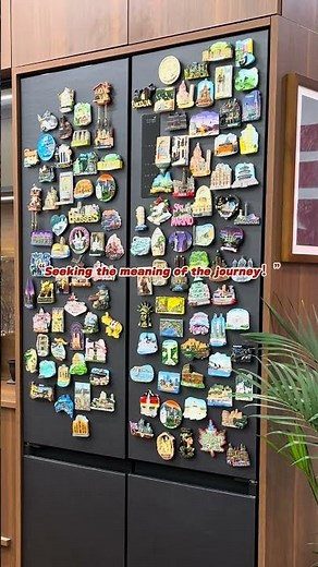 Every Journey Leaves a Mark — 3D Fridge Magnets Collection