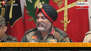 1.1K views | WATCH | Pakistan Army involved in Kashmir militancy: GOC 15 Corps Lt. General K J S Dhillon "M-24 American Sniper, Pak Made Landmine Recovered Enroute Amarnath’s Cave Shrine" | Kashmir Age | Facebook
