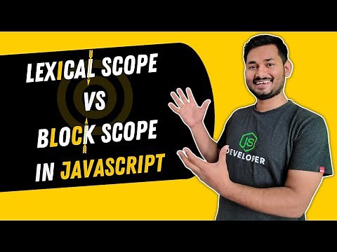Lexical and Block Scope Explained in Depth | The Complete JavaScript Course | Ep.34
