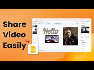 How to Share Video with Google Slides