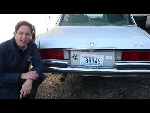Mercedes 6.9 Engine and Custom Exhaust Sound: 1975 to 1995 Benz Series Part 22 w/ Kent Bergsma