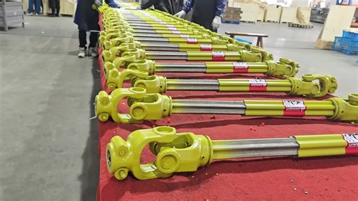 80 HP double pin spline tube Agricultural machinery drive shaft G8-800-11B-11B-YP 25.3.17