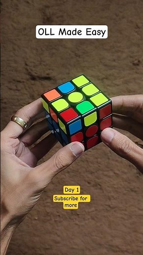 OLL #1 (T OLL) | Daily OLL Series