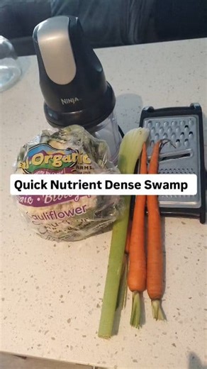 Simple swamp that keeps your meal satisfying without the heaviness #nurientdensemeal #cauliflowerice #fiberfuel #healthyswamp | Restore7