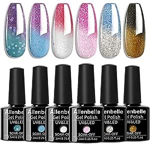 Color Changing Gel Nail Polish Gift Set Mood Color changing gel polish Thermal Gel Polish (007)