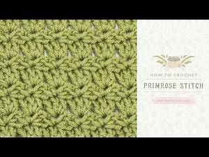 How To: Crochet The Primrose Stitch | Easy Tutorial by Hopeful Honey