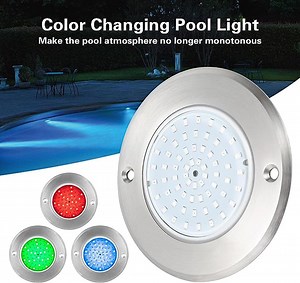 [Hot Item] 12V 35W IP68 Waterproof Wall Mounted Underwater Remote Control Resin Filled RGB LED Swimming Pool Lighting