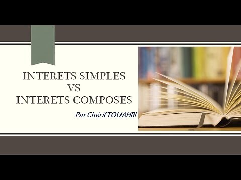 Vidéo [114] : Comparaison entre les intérêts simples et les intérêts composés.