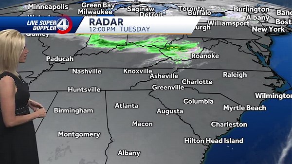 Windy today, tracking next rain chances