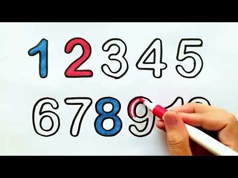 1 2 3 counting number | 1 2 3 for kids learning | 1 2 3 song #learnabc