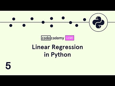 Codecademy Live Linear Regression #5: Interactions and Polynomial Terms
