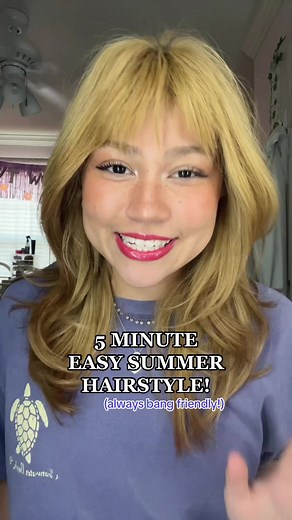 EASY 5 MINUTE HAIRSTYLE!! let me know if you like these types of videos and want more ◡̈ #junipershrub