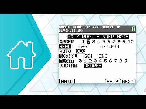 Solving Quadratic and Simultaneous Equations on the TI-84 Plus CE