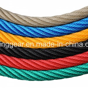 [Hot Item] 6 Strand PP Combination Wire Rope for Fishing Tackle