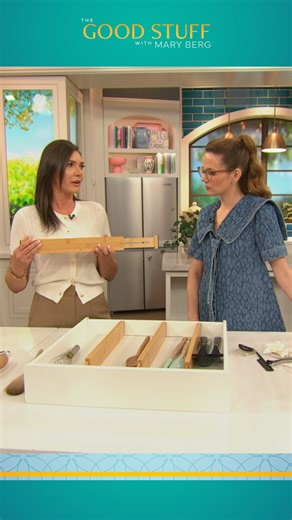 7.5K views · 60 reactions | Drawer chaos, be gone! ✨ Megan Arthurs makes organizing drawers manageable with one simple yet effective tip. | The Good Stuff with Mary Berg | Facebook