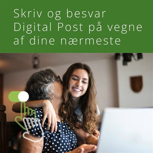 2.1K views | Nu kan du skrive og besvare Digital Post til offentlige myndigheder på vegne af et familiemedlem eller en anden nær relation. 欄 Læs mere på borger.dk/digitalhjælp | Gladsaxe Kommune | Facebook