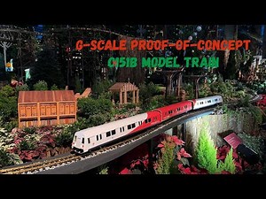 G-Scale Proof-of-Concept C151B Model Train