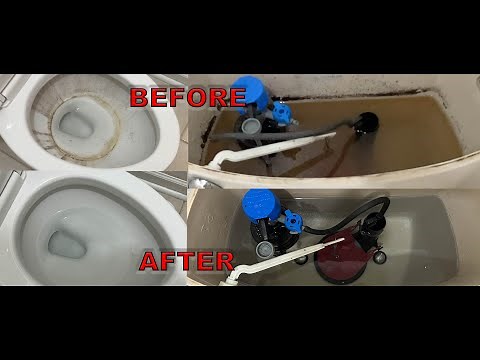 How to Prevent Toilet Stains and Clean Water Tank EASY and EFFECTIVE and prevent MOLD in your Toilet