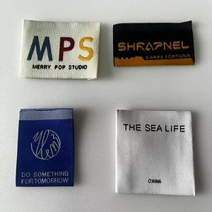 [Hot Item] Custom Woven Label Garment Label for Clothing Brands