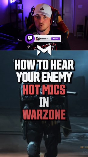 Listen to Enemy Hot Mics in Call of Duty: Warzone | COD Tips