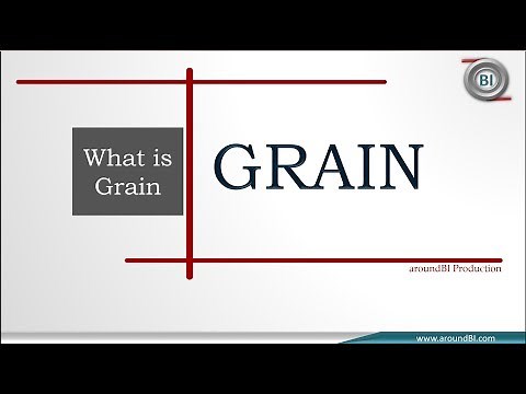 What is Grain in Data warehouse