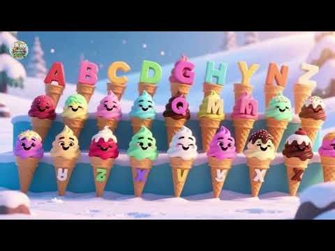 Alphabet Ice Cream Toy Set 🍦🔤 | Fun Learning for Kids | Preschool Educational Video