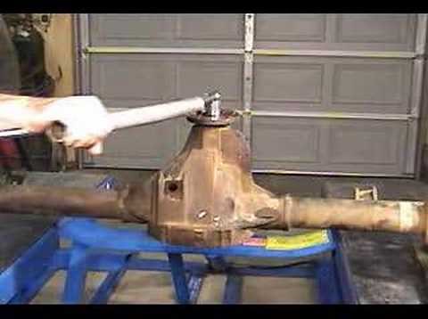 Setting pinion bearing preload on the Ford 8.8" axle