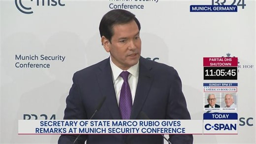 Secretary Marco Rubio Remarks at Munich Security Conference | Harry Patz, Jr