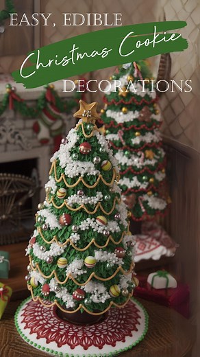 🎄🍪 Another Free Tutorial: Christmas Cookie Accessories 🍪🎄 In this free YouTube video, a companion to my 3-D cookie fireplace scene that I shared recently, I focus on crafting beautiful, clever, and easy edible accessories for your holiday cookies. In this tutorial, you'll learn how to make: 1. Rubber-stamped fondant (for a hearth rug) 2. Airbrushed and stenciled royal icing transfers (for another hearth rug style) 3. 3-D royal icing transfers (for a mini candelabra and fireplace screen) 4. M