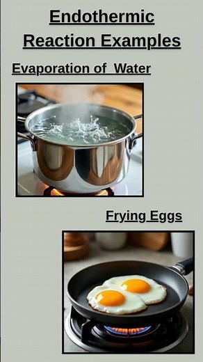 Endothermic Reaction Examples #youtubeshorts #shorts