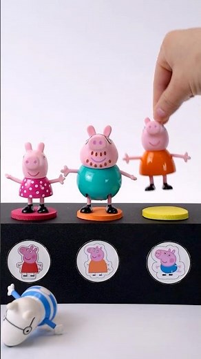 Satisfying Experience with Peppa Pig & Friends Toy Collection ASMR #peppapig #short #toy