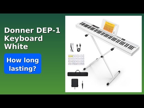 REVIEW (2025): Donner DEP-1 Keyboard White. Features.