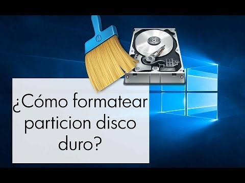 Como FORMATEAR DISCO DURO o PARTICION en windows 10