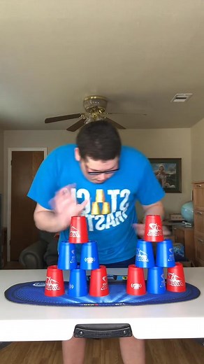 Shuffle Color Dodge Cycle Stack #shuffle #cupstacking #speedstacks #seanhensley | Comedy Duet Hub