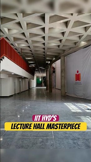 IIT Hyderabad’s Stunning Lecture Halls by CCBA! 📐🏛️