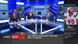 252K views · 969 reactions | “Arguably one of the top 2 or 3 greatest left tackles of all-time.” Joe Thomas... Legend.  | NFL | Facebook