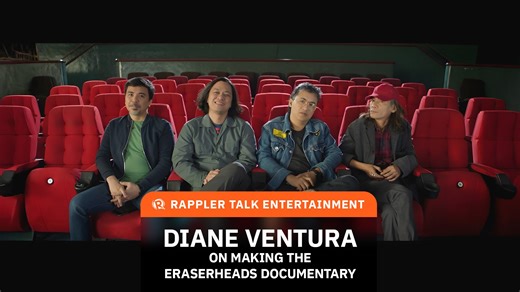 Rappler Talk Entertainment: Diane Ventura on making the Eraserheads documentary