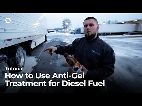 How to Use Anti-Gel Diesel Fuel Treatment During Cold Weather